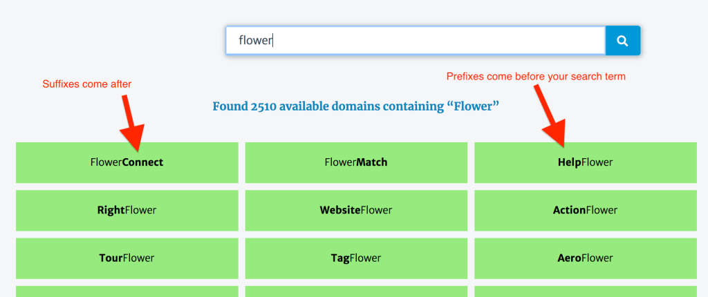 Tour – Lean Domain Search